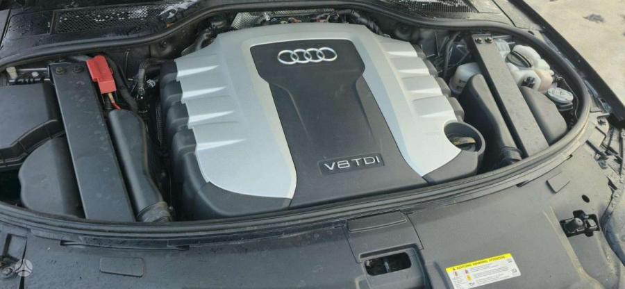 Audi A8 2010 in Panevezys, with an engine capacity of 4.13 L and mileage of 313 thousand km for 11300 €, photo 16 on AUTOMOTO.COM.LV