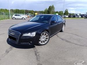 Audi A8 2010 Viļņa, ar dzinēja tilpumu 4.13 L un nobraukumu 417 tūkst. km par 8900 €, foto  vietnē AUTOMOTO.COM.LV