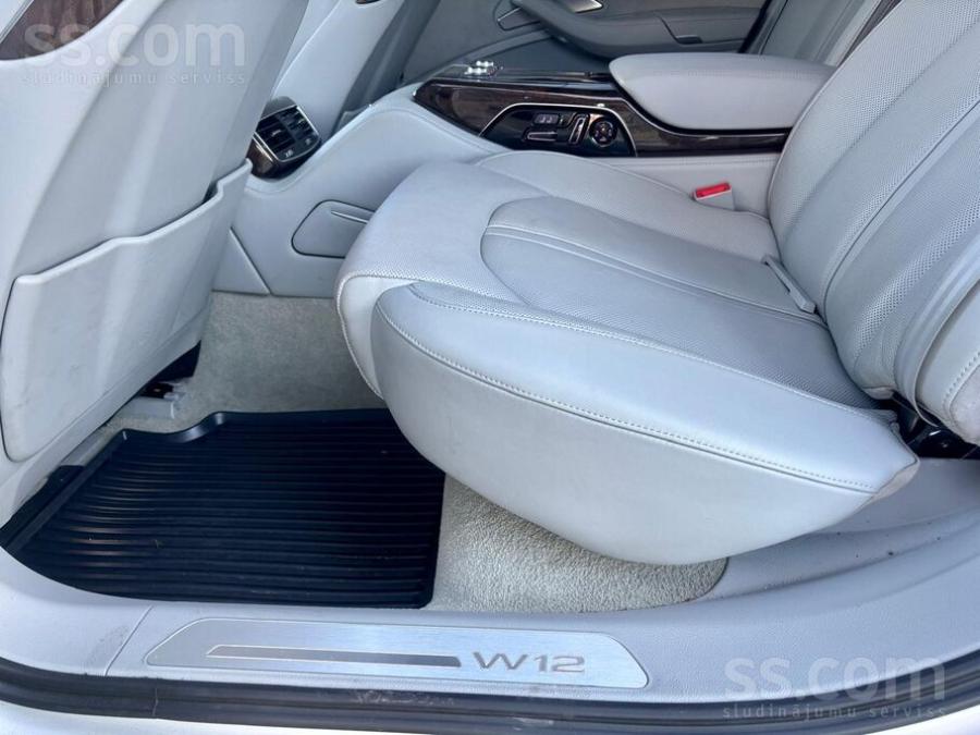 Audi A8 2011 Rīga, ar dzinēja tilpumu 6.30 L un nobraukumu 0 tūkst. km par 10200 €, foto 15 vietnē AUTOMOTO.COM.LV