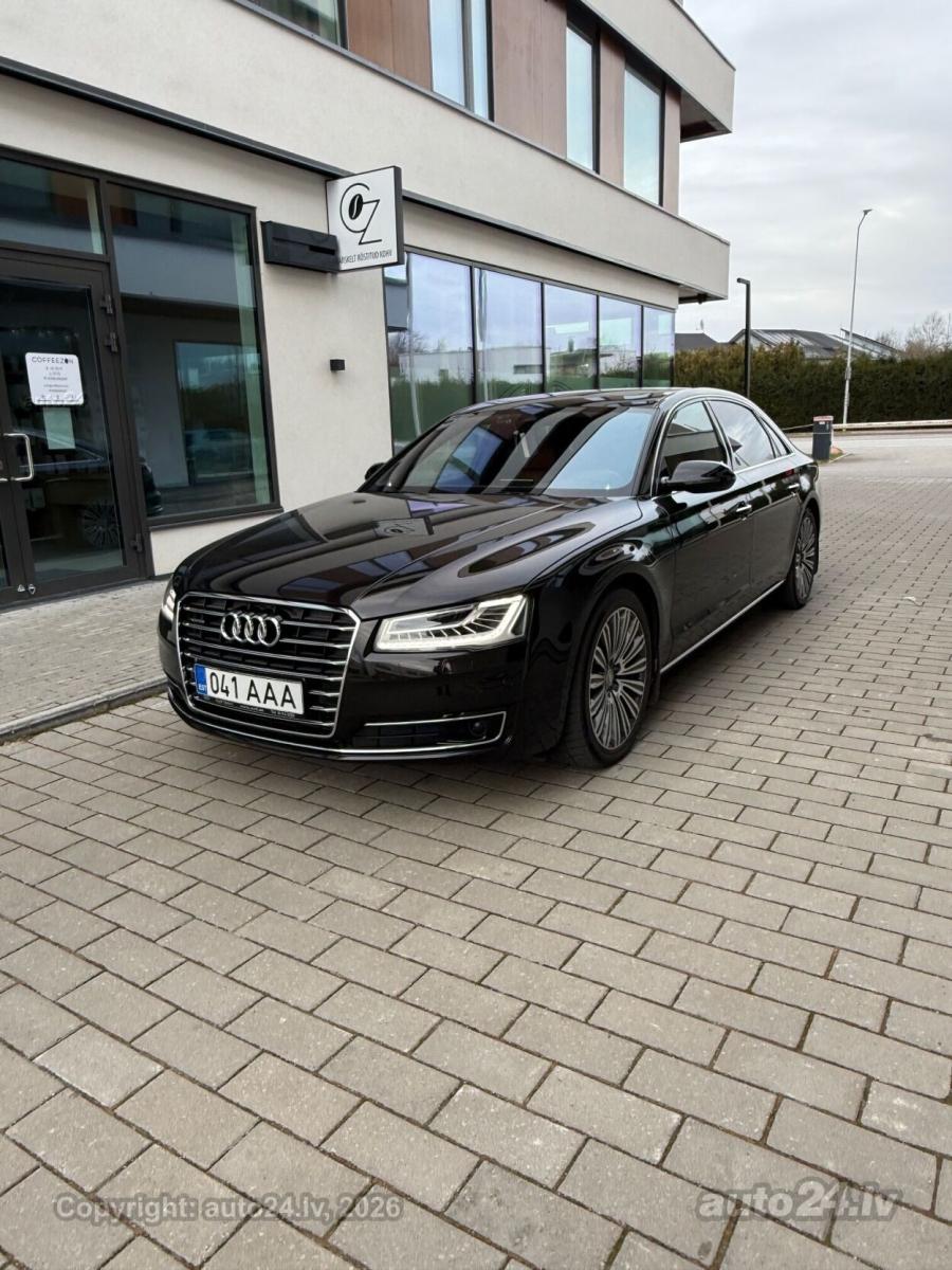 Audi A8 2015 Tallina, ar dzinēja tilpumu 3.00 L un nobraukumu 112 tūkst. km par 29975 €, foto 1 vietnē AUTOMOTO.COM.LV