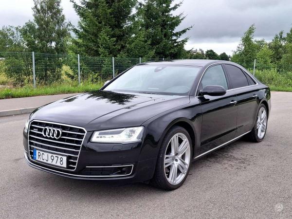 Audi A8 2015 in Telschi, with an engine capacity of 3.00 L and mileage of 210 thousand km for 17750 €, photo 4 on AUTOMOTO.COM.LV