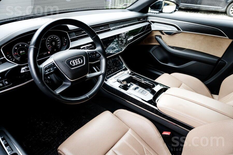 Audi A8 2018 in Riga, with an engine capacity of 3.00 L and mileage of 220 thousand km for 39990 €, photo 6 on AUTOMOTO.COM.LV