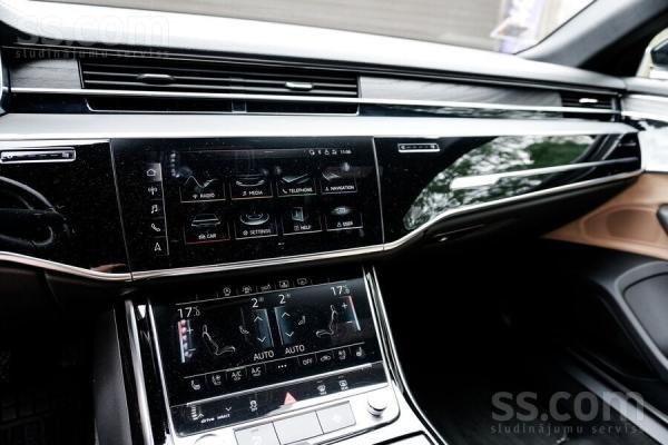 Audi A8 2018 in Riga, with an engine capacity of 3.00 L and mileage of 220 thousand km for 39990 €, photo 9 on AUTOMOTO.COM.LV
