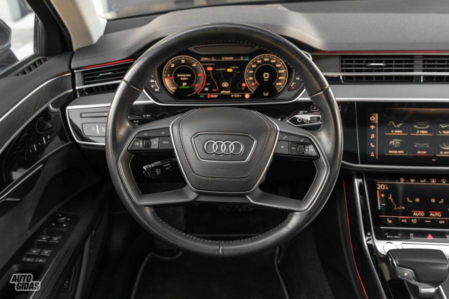 Audi A8 2018 in Vilnius, with an engine capacity of 3.00 L and mileage of 216 thousand km for 37000 €, photo 23 on AUTOMOTO.COM.LV