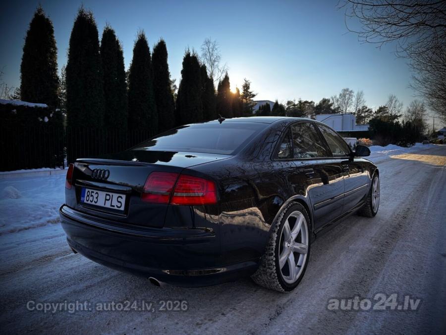 Violets Audi A8 2007 Tallina, ar dzinēja tilpumu 3.00 L un nobraukumu 251 tūkst. km par 6999 €, foto 4 vietnē AUTOMOTO.COM.LV