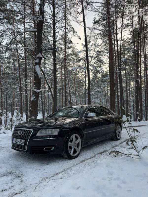 Violet Audi A8 2008 in Druskininkai, with an engine capacity of 4.10 L and mileage of 378 thousand km for 5499 €, photo 5 on AUTOMOTO.COM.LV