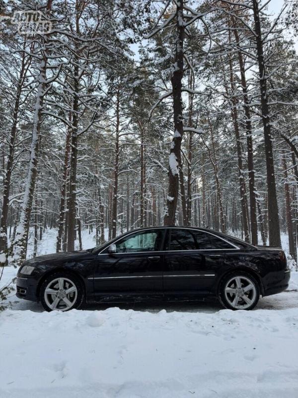 Violet Audi A8 2008 in Druskininkai, with an engine capacity of 4.10 L and mileage of 378 thousand km for 5499 €, photo 6 on AUTOMOTO.COM.LV