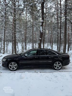 Violet Audi A8 2008 in Druskininkai, with an engine capacity of 4.10 L and mileage of 378 thousand km for 5499 €, photo 7 on AUTOMOTO.COM.LV