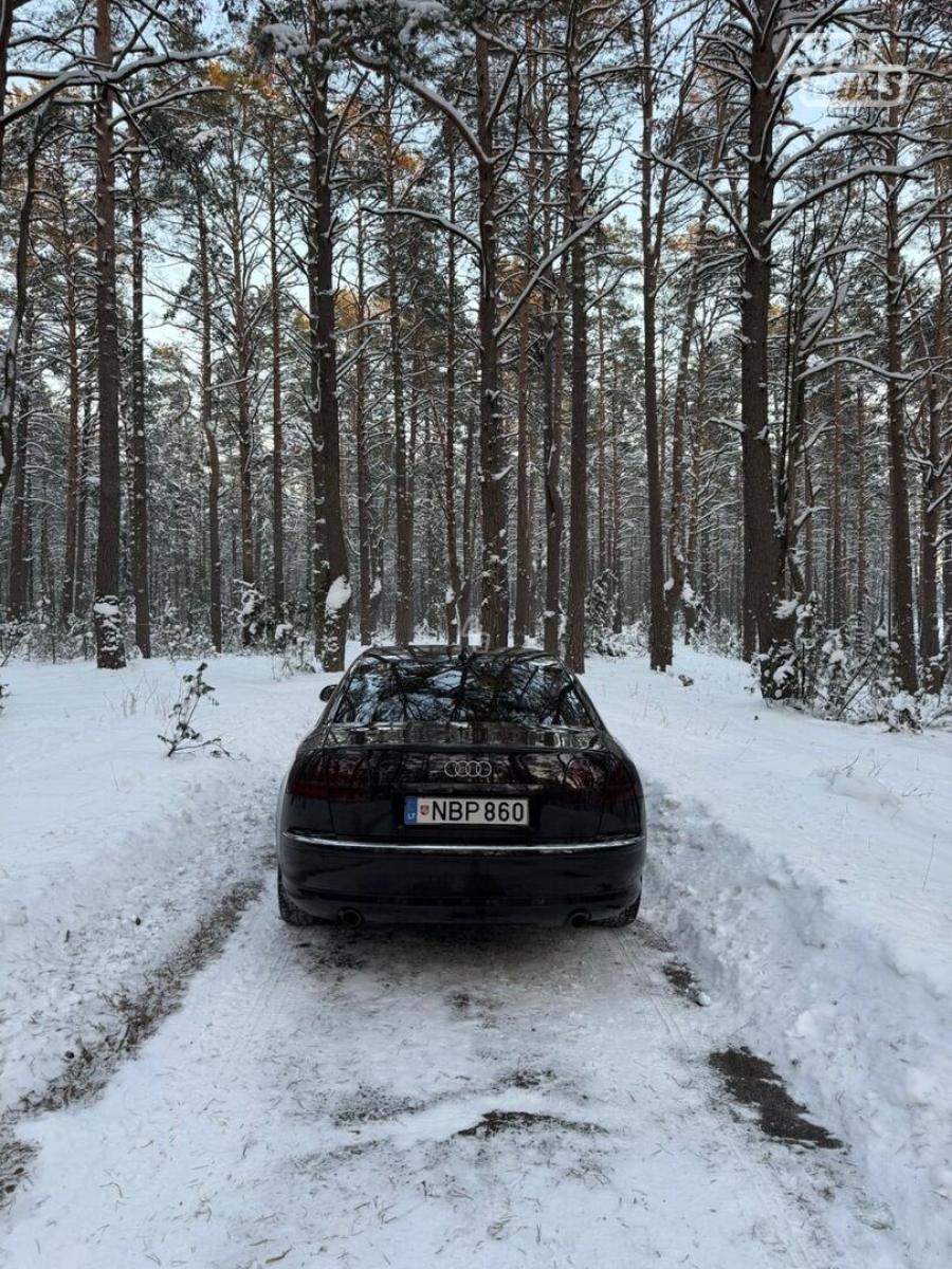 Violet Audi A8 2008 in Druskininkai, with an engine capacity of 4.10 L and mileage of 378 thousand km for 5499 €, photo 9 on AUTOMOTO.COM.LV