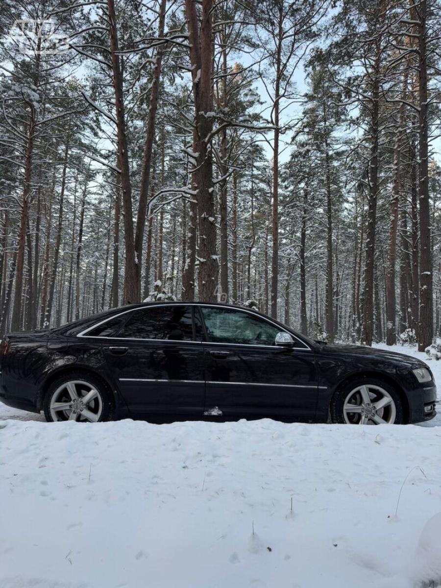 Violet Audi A8 2008 in Druskininkai, with an engine capacity of 4.10 L and mileage of 378 thousand km for 5499 €, photo 12 on AUTOMOTO.COM.LV