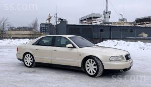 Белый Ауди А8 2000 в Рига, объемом двигателя 4.20 л и пробегом 398 тыс. км за 3200 €, фото 5 на AUTOMOTO.COM.LV