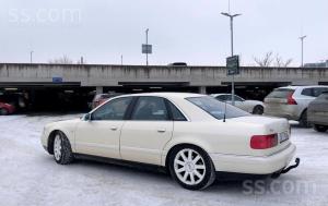 Белый Ауди А8 2000 в Рига, объемом двигателя 4.20 л и пробегом 398 тыс. км за 3200 €, фото 8 на AUTOMOTO.COM.LV