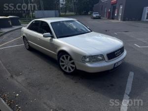 Белый Ауди А8 2000 в Тукумс, объемом двигателя 4.20 л и пробегом 0 тыс. км за 4200 €, фото 3 на AUTOMOTO.COM.LV