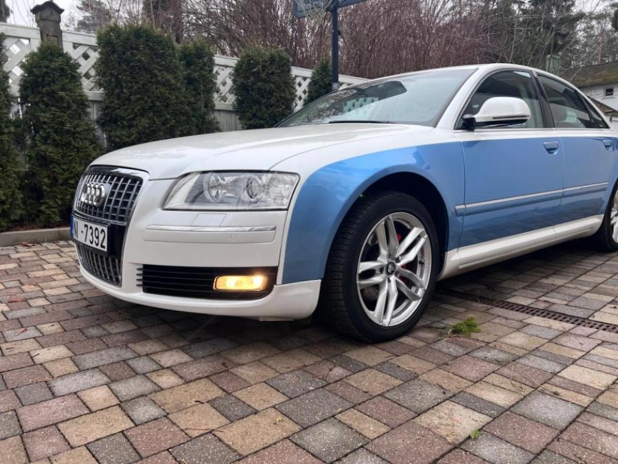 Balts Audi A8 2008 Rīga, ar dzinēja tilpumu 3.00 L un nobraukumu 158 tūkst. km par 9900 €, foto 1 vietnē AUTOMOTO.COM.LV