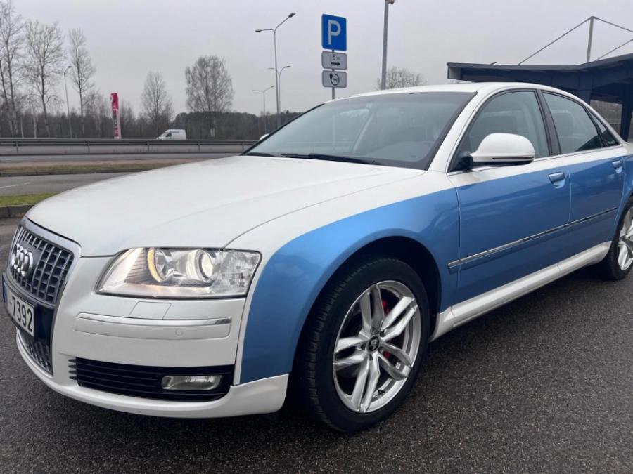 Balts Audi A8 2008 Rīga, ar dzinēja tilpumu 3.00 L un nobraukumu 158 tūkst. km par 9900 €, foto 10 vietnē AUTOMOTO.COM.LV