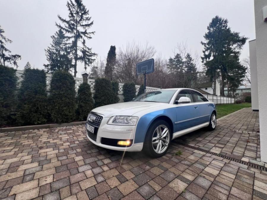 Balts Audi A8 2008 Rīga, ar dzinēja tilpumu 3.00 L un nobraukumu 158 tūkst. km par 9900 €, foto 14 vietnē AUTOMOTO.COM.LV