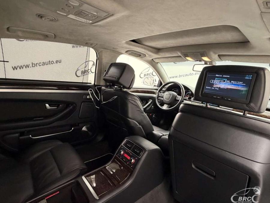 Balts Audi A8 2009 Viļņa, ar dzinēja tilpumu 4.13 L un nobraukumu 244 tūkst. km par 8900 €, foto 16 vietnē AUTOMOTO.COM.LV