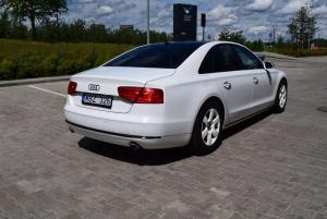 Белый Ауди А8 2011 в Вильнюс, объемом двигателя 3.00 л и пробегом 372 тыс. км за 10500 €, фото 6 на AUTOMOTO.COM.LV