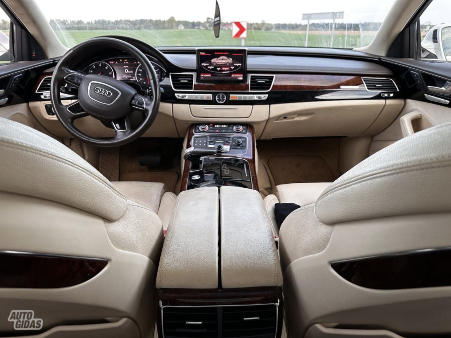 Balts Audi A8 2012 Ukmergė, ar dzinēja tilpumu 4.20 L un nobraukumu 170 tūkst. km par 7500 €, foto 13 vietnē AUTOMOTO.COM.LV
