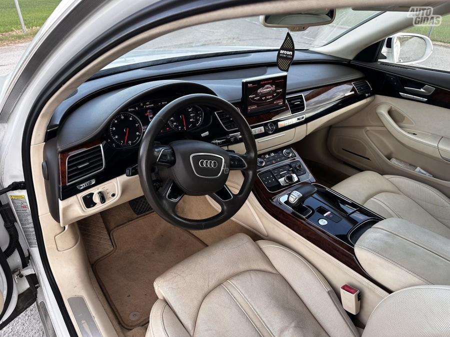 Balts Audi A8 2012 Ukmergė, ar dzinēja tilpumu 4.20 L un nobraukumu 170 tūkst. km par 7500 €, foto 14 vietnē AUTOMOTO.COM.LV