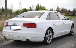 Balts Audi A8 2012 Panevēža, ar dzinēja tilpumu 3.00 L un nobraukumu 350 tūkst. km par 8350 €, foto 20 vietnē AUTOMOTO.COM.LV