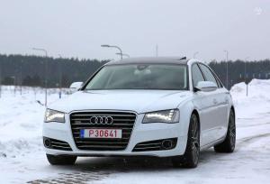 Balts Audi A8 2013 Viļņa, ar dzinēja tilpumu 4.00 L un nobraukumu 164 tūkst. km par 13990 €, foto 5 vietnē AUTOMOTO.COM.LV
