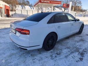 White Audi A8 2014 in Kaunas, with an engine capacity of 3.00 L and mileage of 225 thousand km for 16400 €, photo 5 on AUTOMOTO.COM.LV