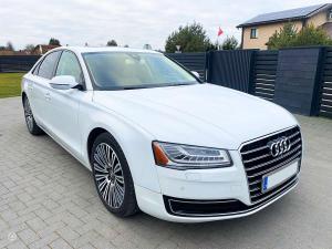 Balts Audi A8 2015 Mažeikiai, ar dzinēja tilpumu 3.99 L un nobraukumu 195 tūkst. km par 14800 €, foto 2 vietnē AUTOMOTO.COM.LV