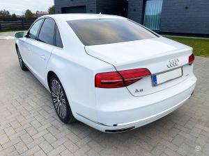 Balts Audi A8 2015 Mažeikiai, ar dzinēja tilpumu 3.99 L un nobraukumu 195 tūkst. km par 14800 €, foto 7 vietnē AUTOMOTO.COM.LV
