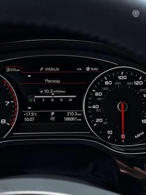 Белый Ауди А8 2015 в Клайпеда, объемом двигателя 4.00 л и пробегом 186 тыс. км за 25500 €, фото 9 на AUTOMOTO.COM.LV