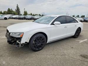 White Audi A8 2015 in Vilnius, with an engine capacity of 3.00 L and mileage of 176 thousand km for 7550 €, photo 5 on AUTOMOTO.COM.LV