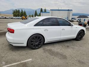 White Audi A8 2015 in Vilnius, with an engine capacity of 3.00 L and mileage of 176 thousand km for 8000 €, photo 4 on AUTOMOTO.COM.LV
