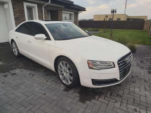 White Audi A8 2015 in Taurage, with an engine capacity of 3.00 L and mileage of 234 thousand km for 8200 €, photo  on AUTOMOTO.COM.LV
