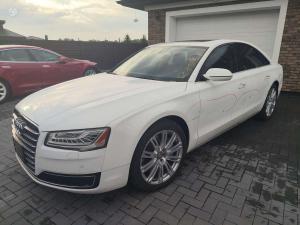White Audi A8 2015 in Taurage, with an engine capacity of 3.00 L and mileage of 234 thousand km for 8200 €, photo 7 on AUTOMOTO.COM.LV