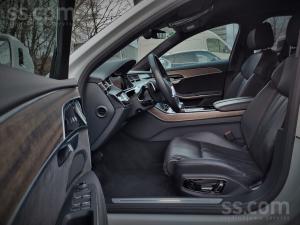 White Audi A8 2018 in Riga, with an engine capacity of 3.00 L and mileage of 83 thousand km for 45555 €, photo 14 on AUTOMOTO.COM.LV
