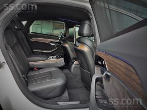 White Audi A8 2018 in Riga, with an engine capacity of 3.00 L and mileage of 83 thousand km for 45555 €, photo 18 on AUTOMOTO.COM.LV