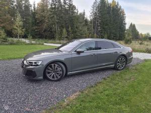 White Audi A8 2023 in Tallinn, with an engine capacity of 3.00 L and mileage of 130 thousand km for 59000 €, photo 6 on AUTOMOTO.COM.LV