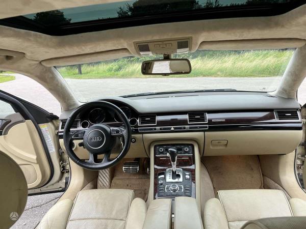 Yellow Audi A8 2005 in Kaunas, with an engine capacity of 4.17 L and mileage of 400 thousand km for 4500 €, photo 9 on AUTOMOTO.COM.LV