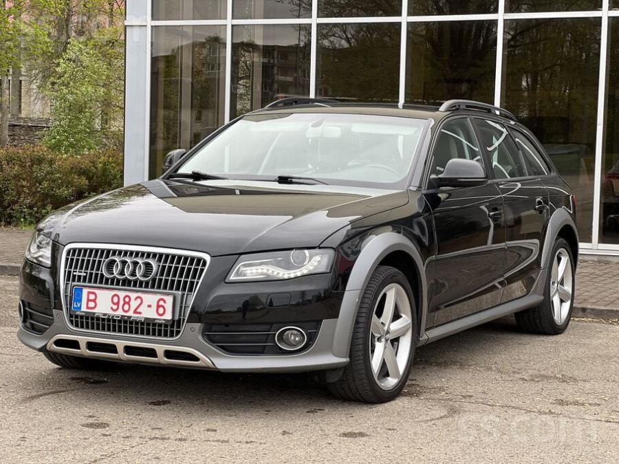 Black Audi Allroad 2011 in Jekabpils, with an engine capacity of 3.00 L and mileage of 246 thousand km for 7770 €, photo 4 on AUTOMOTO.COM.LV