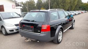 Black Audi Allroad 2000 in Riga, with an engine capacity of 2.50 L and mileage of 282 thousand km for 2600 €, photo 5 on AUTOMOTO.COM.LV