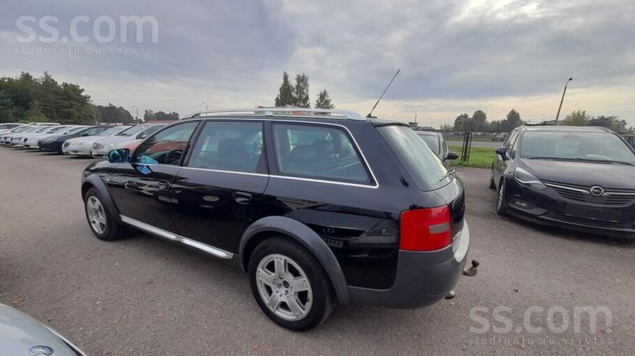 Black Audi Allroad 2000 in Riga, with an engine capacity of 2.50 L and mileage of 282 thousand km for 2600 €, photo 10 on AUTOMOTO.COM.LV