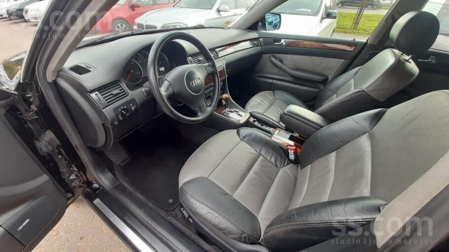 Black Audi Allroad 2000 in Riga, with an engine capacity of 2.50 L and mileage of 282 thousand km for 2600 €, photo 12 on AUTOMOTO.COM.LV