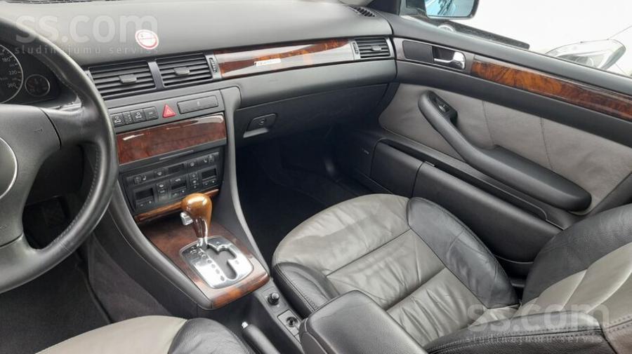 Black Audi Allroad 2000 in Riga, with an engine capacity of 2.50 L and mileage of 282 thousand km for 2600 €, photo 18 on AUTOMOTO.COM.LV
