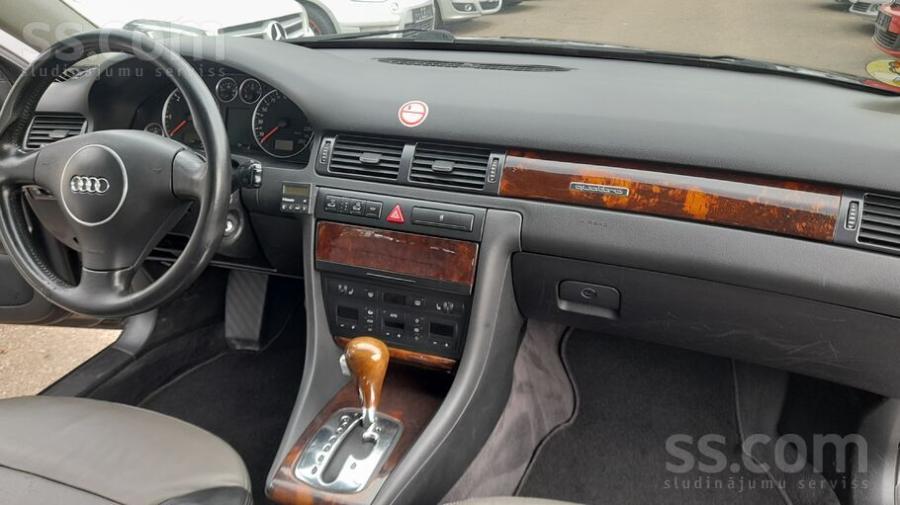Black Audi Allroad 2000 in Riga, with an engine capacity of 2.50 L and mileage of 282 thousand km for 2600 €, photo 24 on AUTOMOTO.COM.LV