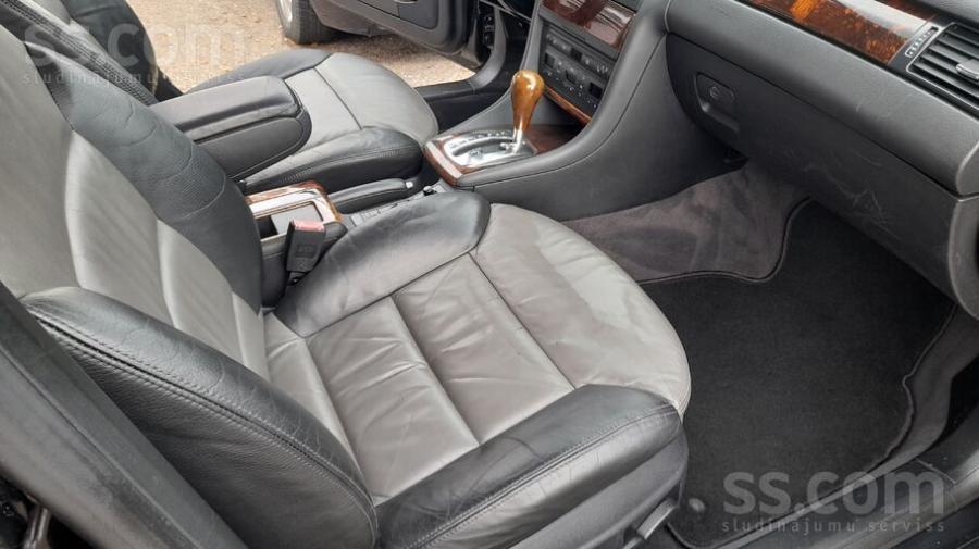 Black Audi Allroad 2000 in Riga, with an engine capacity of 2.50 L and mileage of 282 thousand km for 2600 €, photo 28 on AUTOMOTO.COM.LV