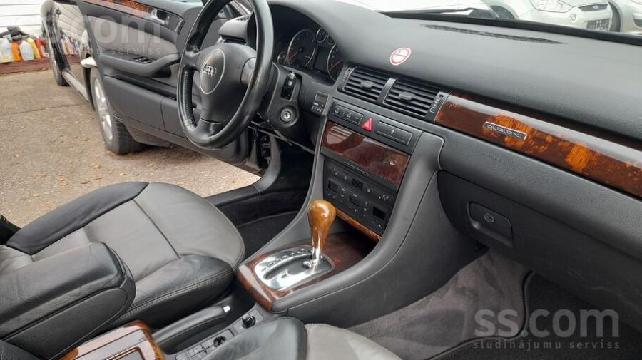Black Audi Allroad 2000 in Riga, with an engine capacity of 2.50 L and mileage of 282 thousand km for 2600 €, photo 29 on AUTOMOTO.COM.LV