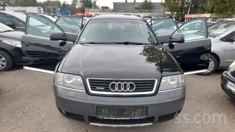 Black Audi Allroad 2000 in Riga, with an engine capacity of 2.50 L and mileage of 282 thousand km for 2600 €, photo 35 on AUTOMOTO.COM.LV