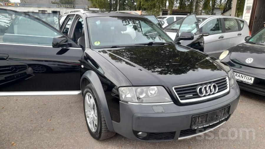 Black Audi Allroad 2000 in Riga, with an engine capacity of 2.50 L and mileage of 282 thousand km for 2600 €, photo 36 on AUTOMOTO.COM.LV