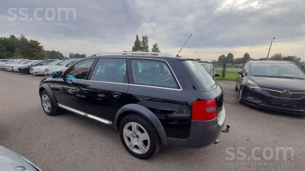 Black Audi Allroad 2000 in Riga, with an engine capacity of 2.50 L and mileage of 282 thousand km for 2600 €, photo 10 on AUTOMOTO.COM.LV
