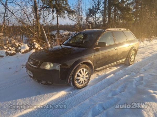 Black Audi Allroad 2001 in Tartu, with an engine capacity of 2.50 L and mileage of 0 thousand km for 1400 €, photo 1 on AUTOMOTO.COM.LV